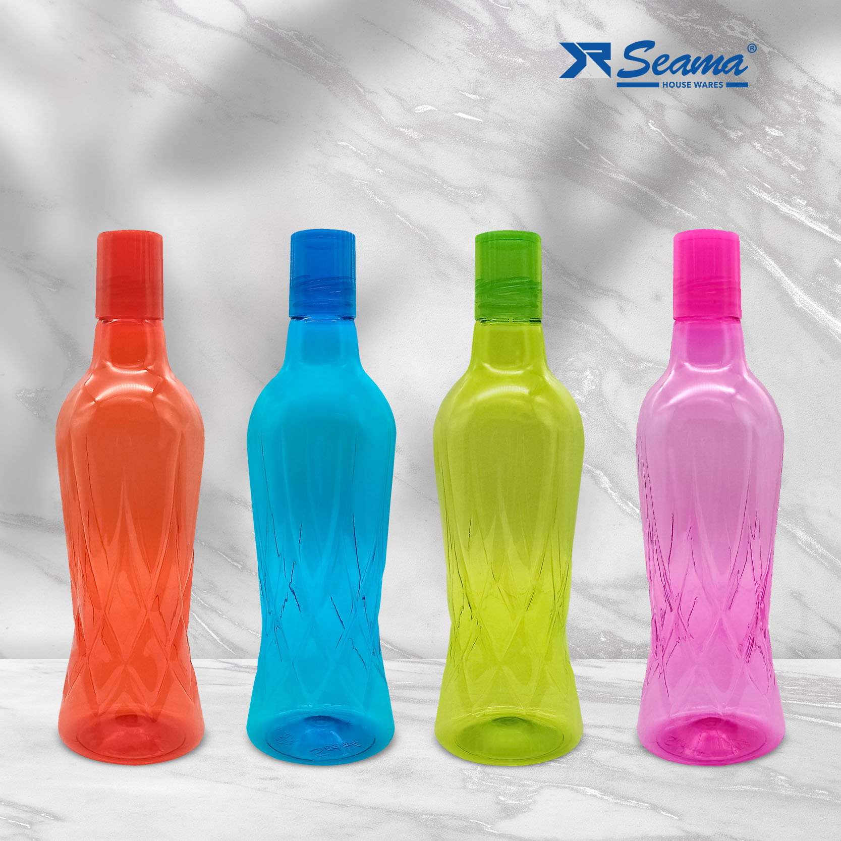 Rachi Tek Cap Plastic Bottle 750ml (Pack of 3) | Leak-Proof, BPA-Free ...